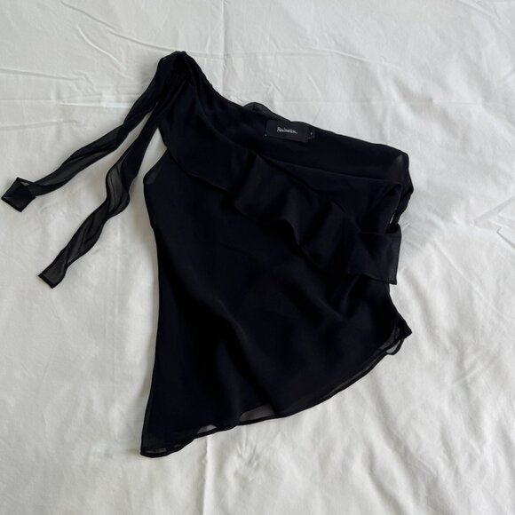 Realisation Par | Tops | Realisation Par The Samantha Top In Black ...